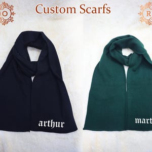 Personalized Xmas Scarf/scarves Neck Scarves, Winter Scarf/scarves ...