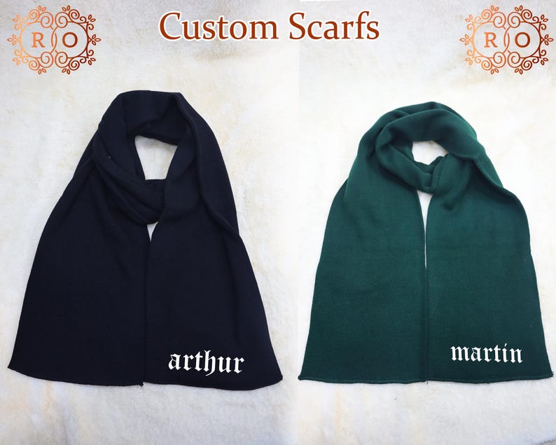 Personalized Xmas Scarf/scarves Neck Scarves, Winter Scarf/scarves ...