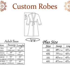 Blank Satin Robes - Etsy