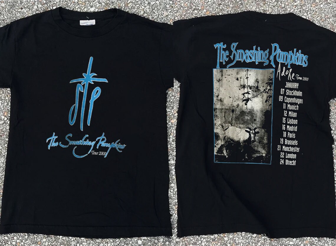 The Smashing Pumpkins Adore Tour 2000 T Shirt, Smashing Pumpkins Tour ...