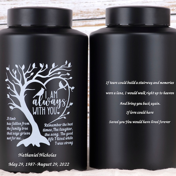 Urns for Human Ashes Dad Personalized - Etsy