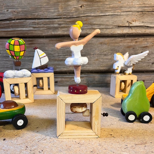 Wooden Automata - Etsy