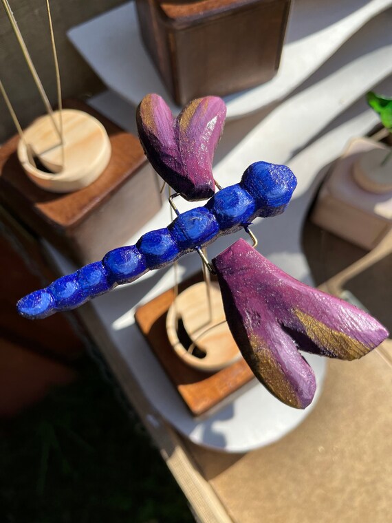 Flying Dragonfly Automata Music Box - Etsy