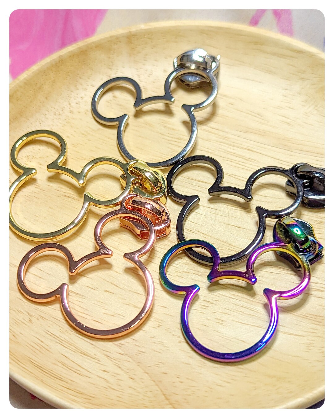 Size #5 Nylon Zipper - Mouse Head Outline - Etsy