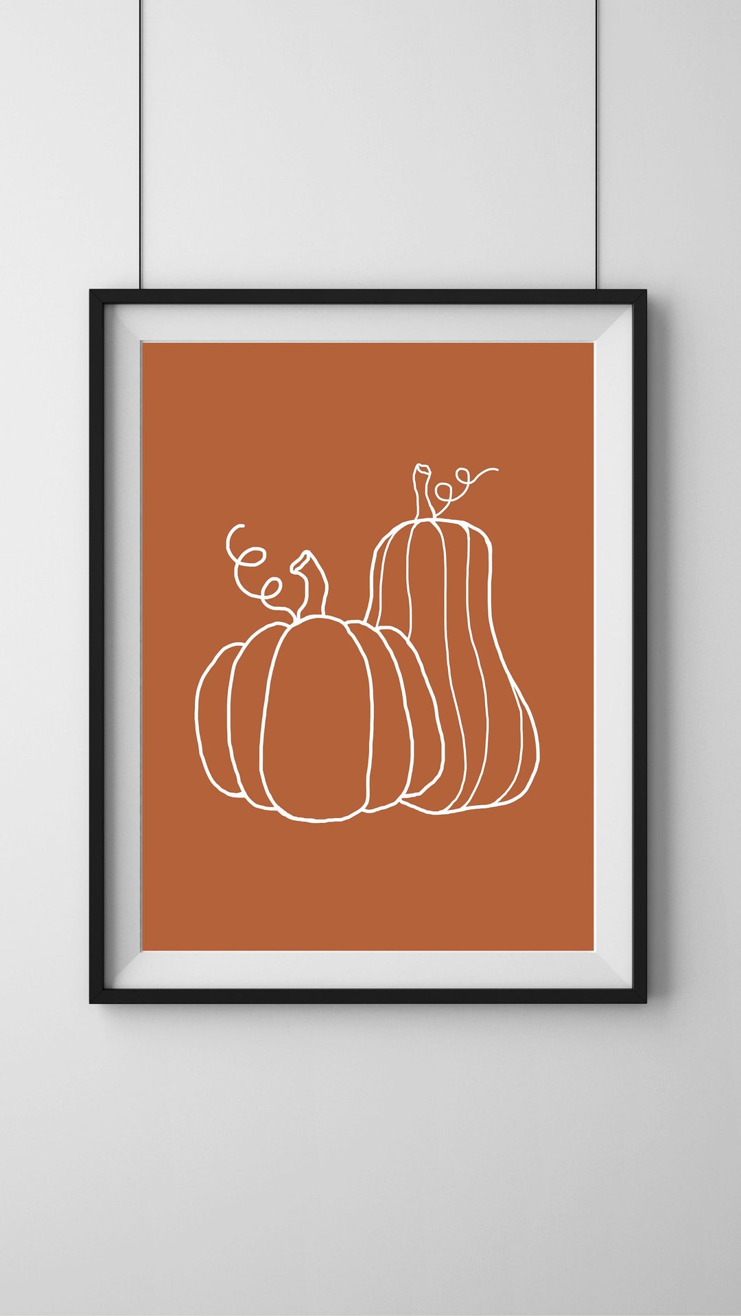 Halloween Wall Art Printable Gallery Wall Set Fall Cute - Etsy