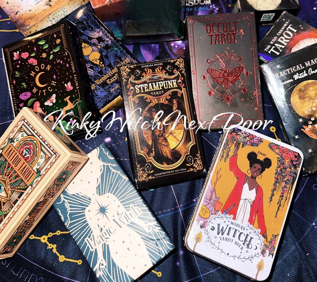 Pocket Tarot Deck: Travel Oracle Cards (no Instructions) - Etsy