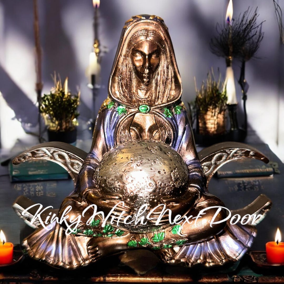 Goddess Statue-goddess Gaia Statue-mother Earth Figure-goddess Shrine ...