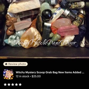 Witchy Mystery Scoop Grab Bag New Items Added With Each Scoop crystals ...