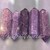 Crystal Massage Wand-curved Rose Quartz and Obsidian Massage Wands ...