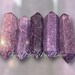 Crystal Massage Wand-curved Rose Quartz and Obsidian Massage Wands ...