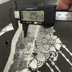 Natural Clear Selenite Crystal Slabs With Stands Included Raw Clear