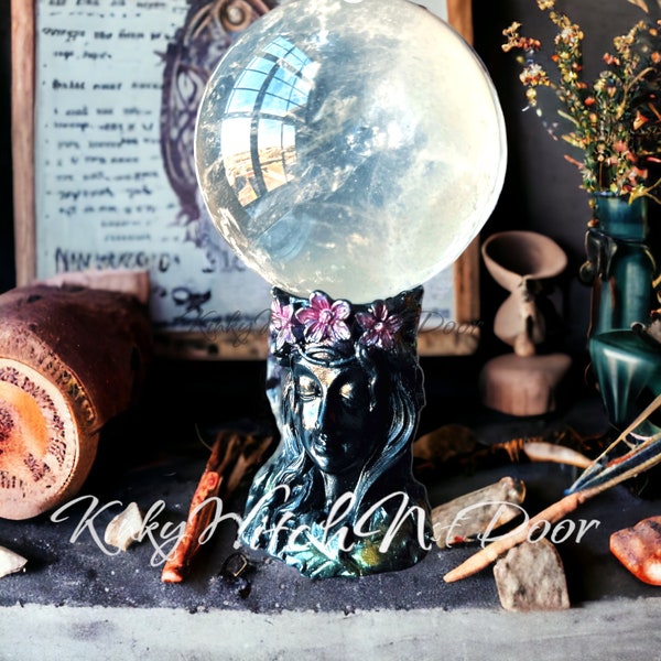 Large Crystal Ball - Etsy