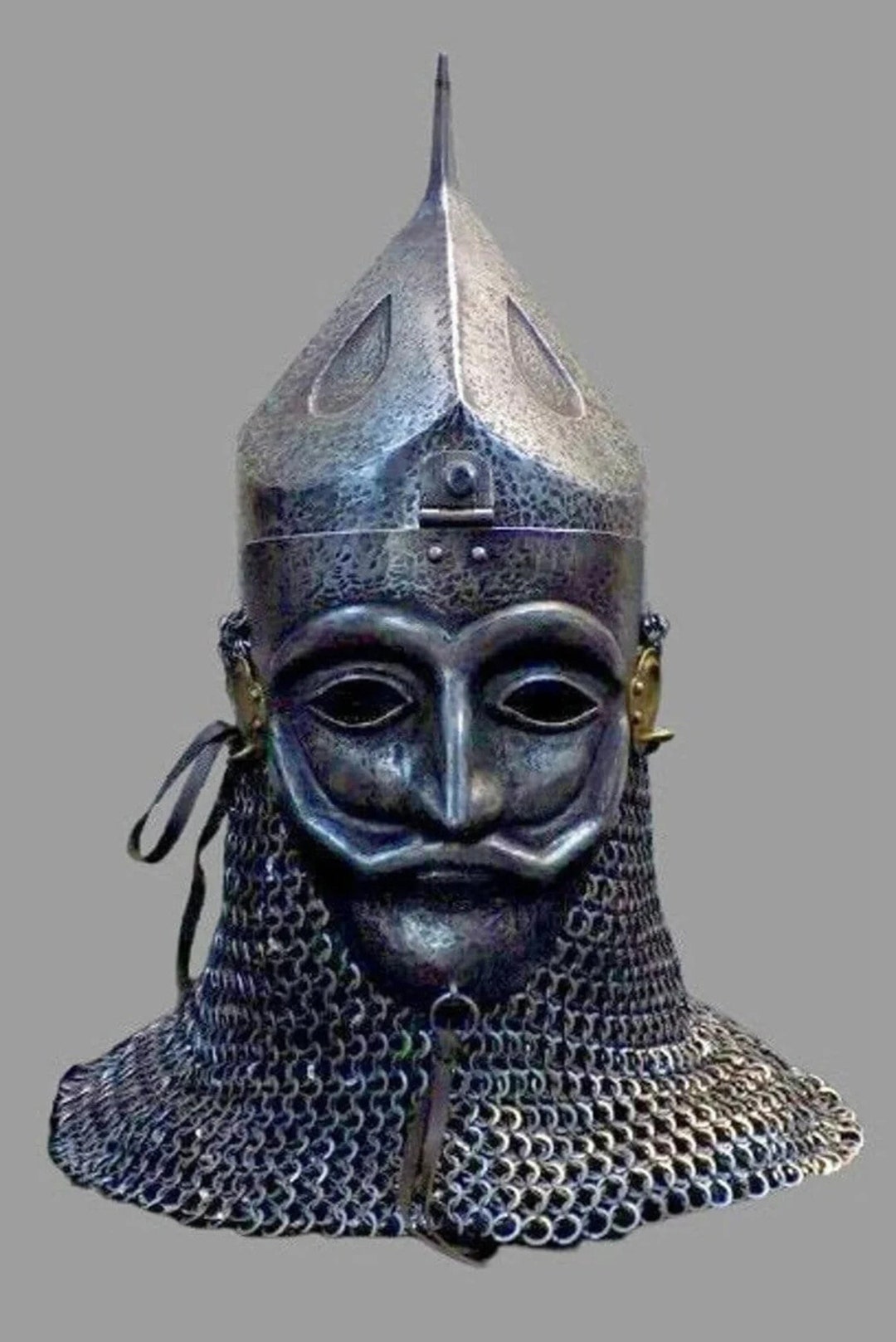 Medieval Knight Mask I Ottoman Empire Helmet With Chainmail I Norman ...
