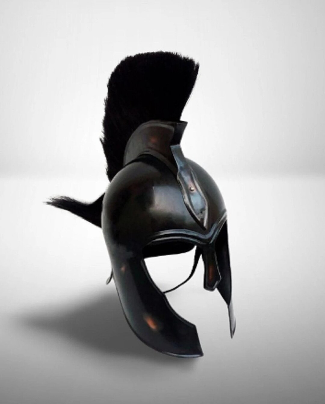 Medieval Troy Greek Achilles Trojan Helmet Halloween Wearable Troy ...