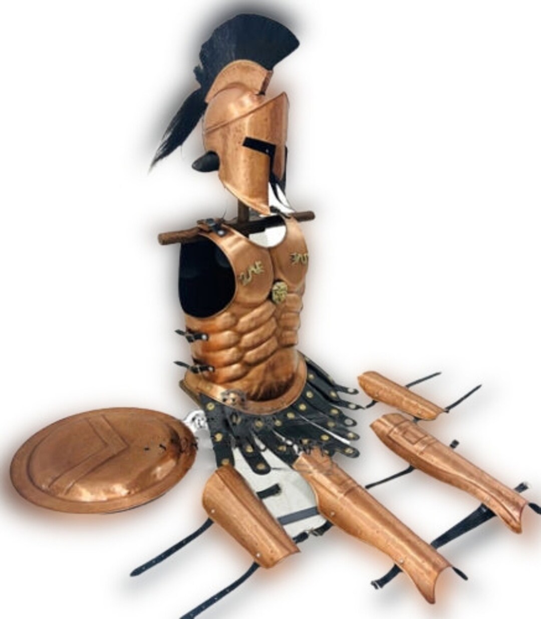 Medieval Wearable Suit of Armor Greek Spartan Body Armor - Etsy