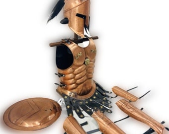 Greek Leg Armor - Etsy