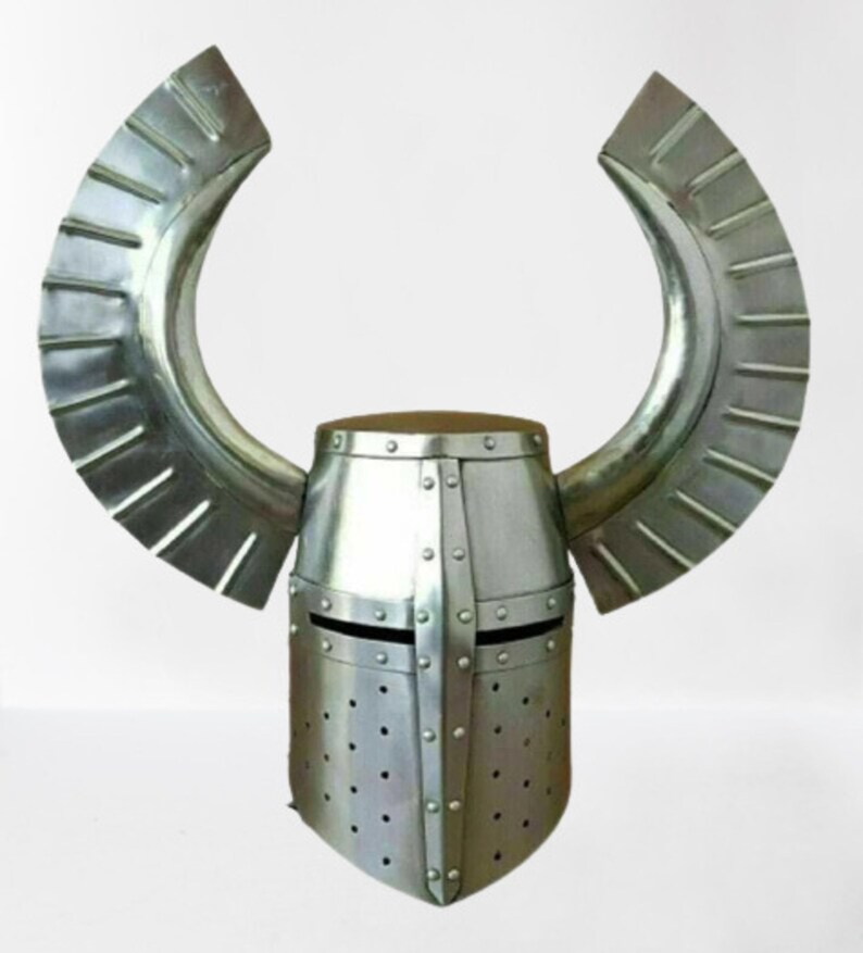 Medieval Templar Fantasy Warrior Helmet SCA LARP Knight Helmet - Etsy