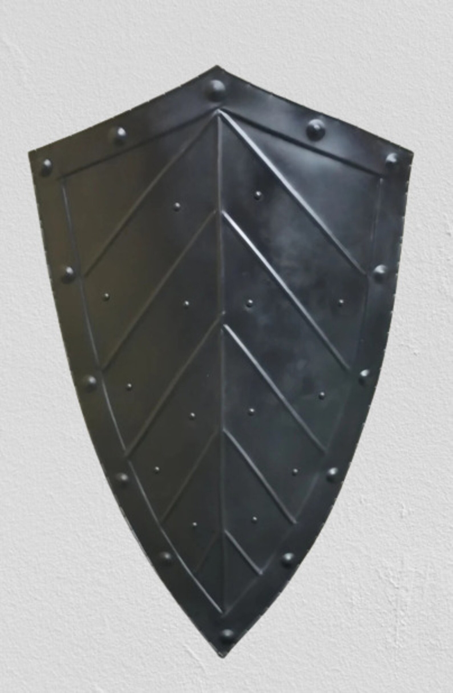 Medieval Leaf Design Pointed Shield Larp Reenactment Cosplay - Etsy