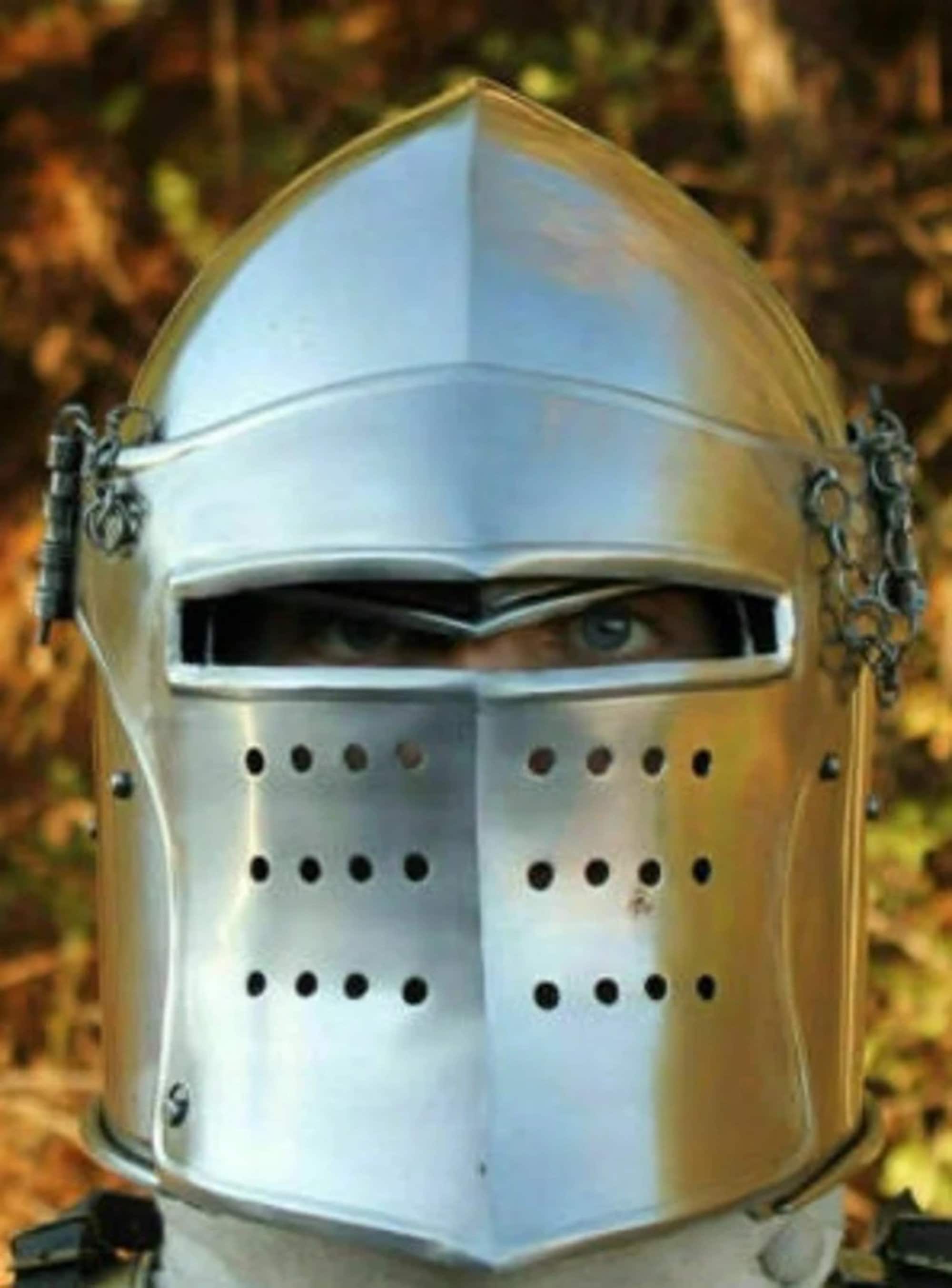Medieval Barbuta Helmetsteel Barbuta Helmetlarp Costume Helmet - Etsy
