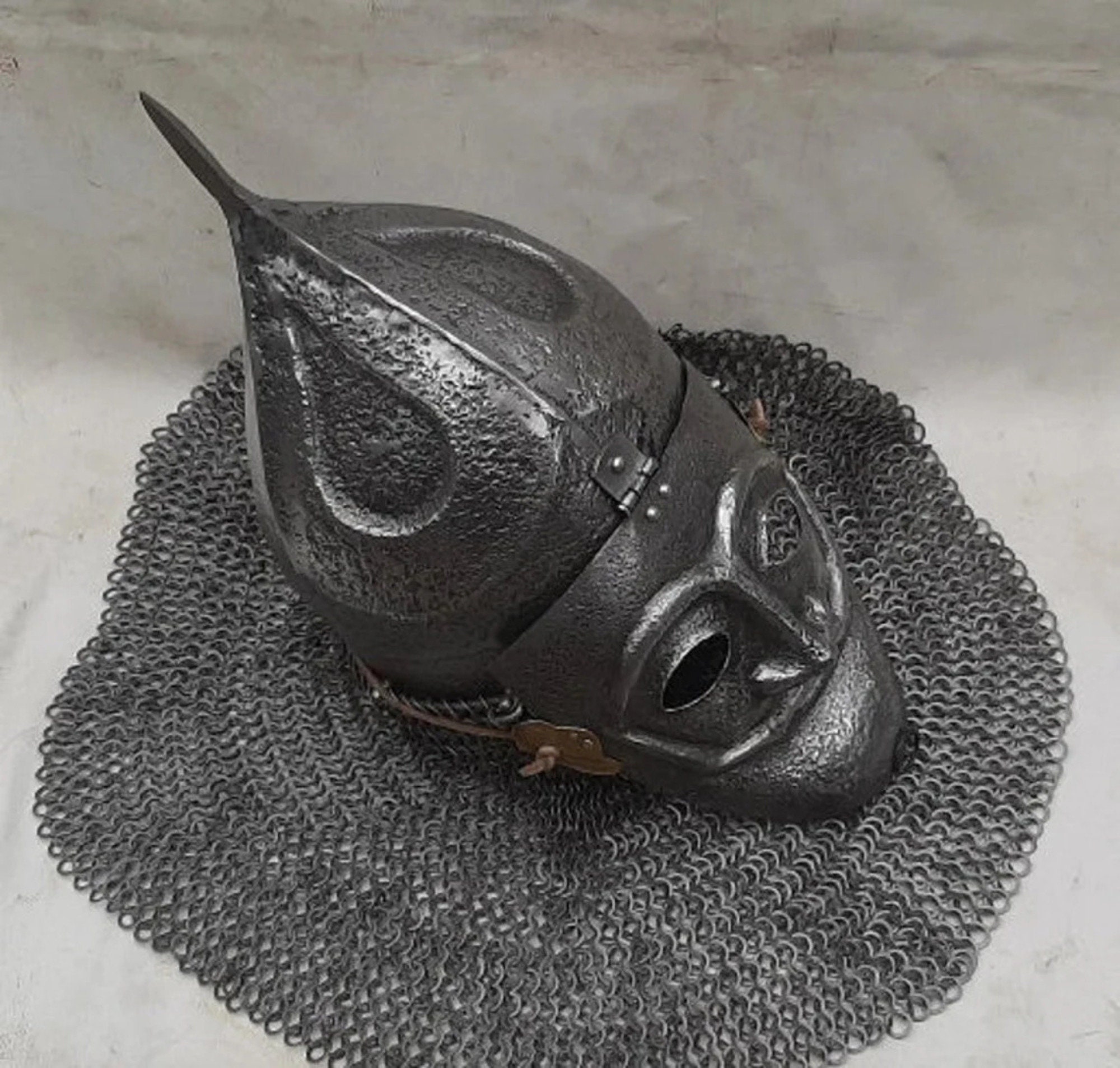Medieval Knight Mask I Ottoman Empire Helmet With Chainmail I - Etsy Canada
