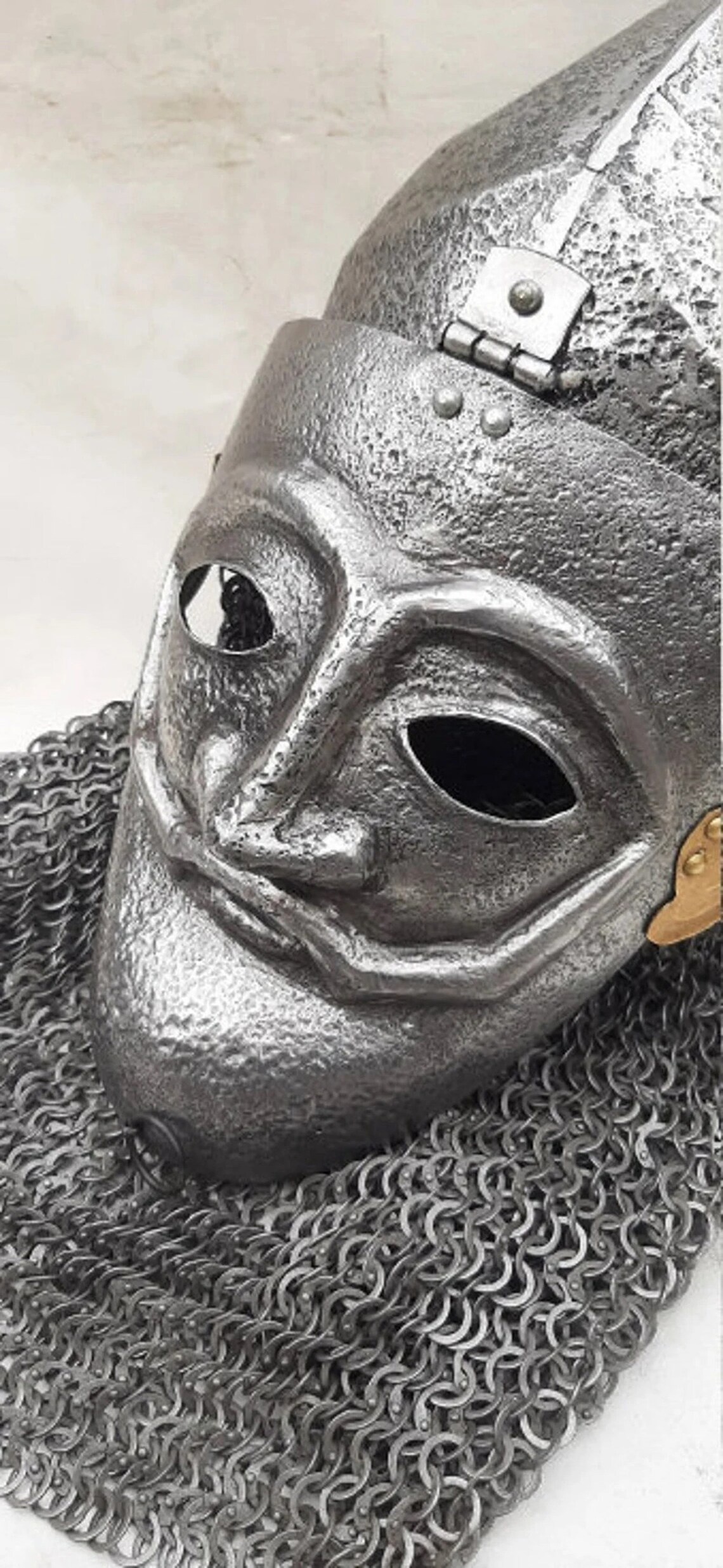 Medieval Knight Mask I Ottoman Empire Helmet With Chainmail I - Etsy Canada