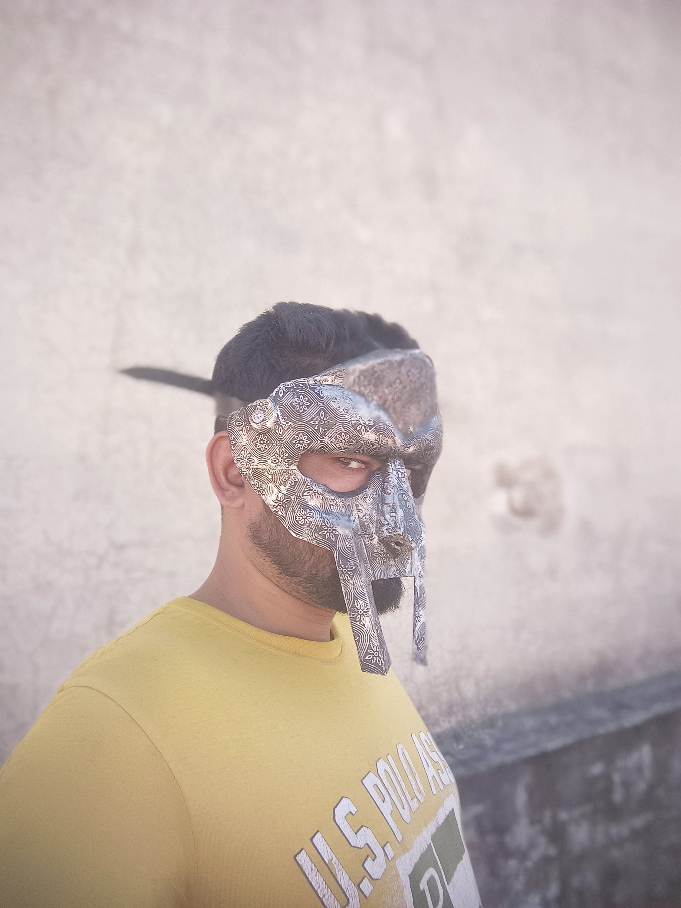 Medieval Roman Gladiator Face Mask in MS Steel Helmet Hand - Etsy