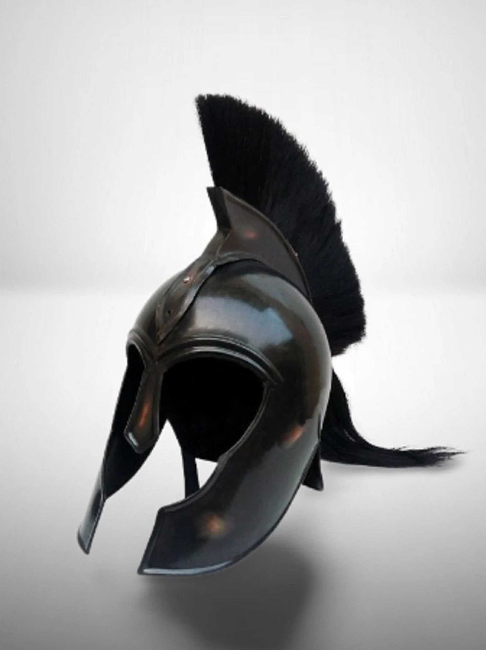 Medieval Troy Greek Achilles Trojan Helmet Halloween Wearable Troy ...