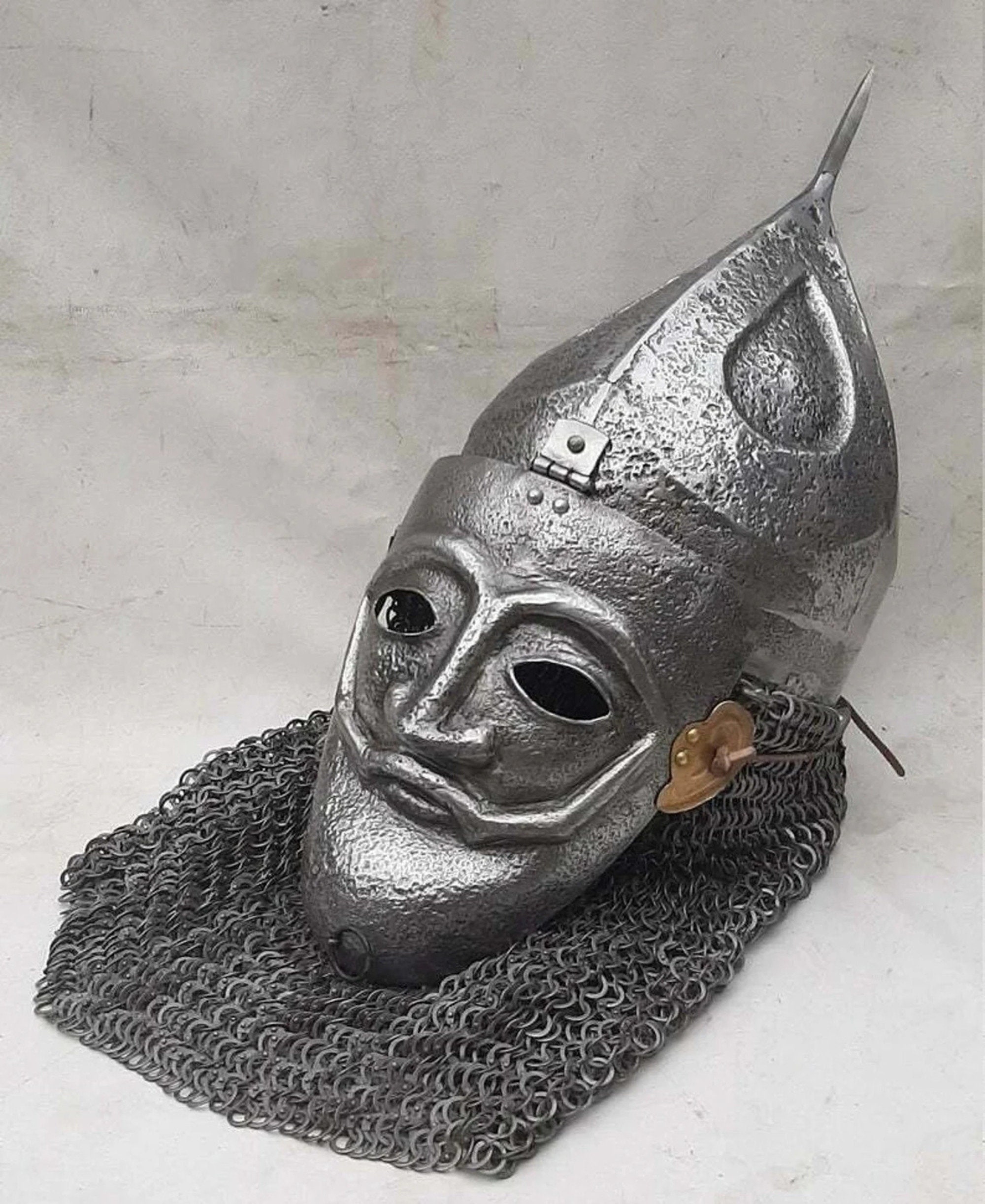 Medieval Knight Mask I Ottoman Empire Helmet With Chainmail I - Etsy Canada