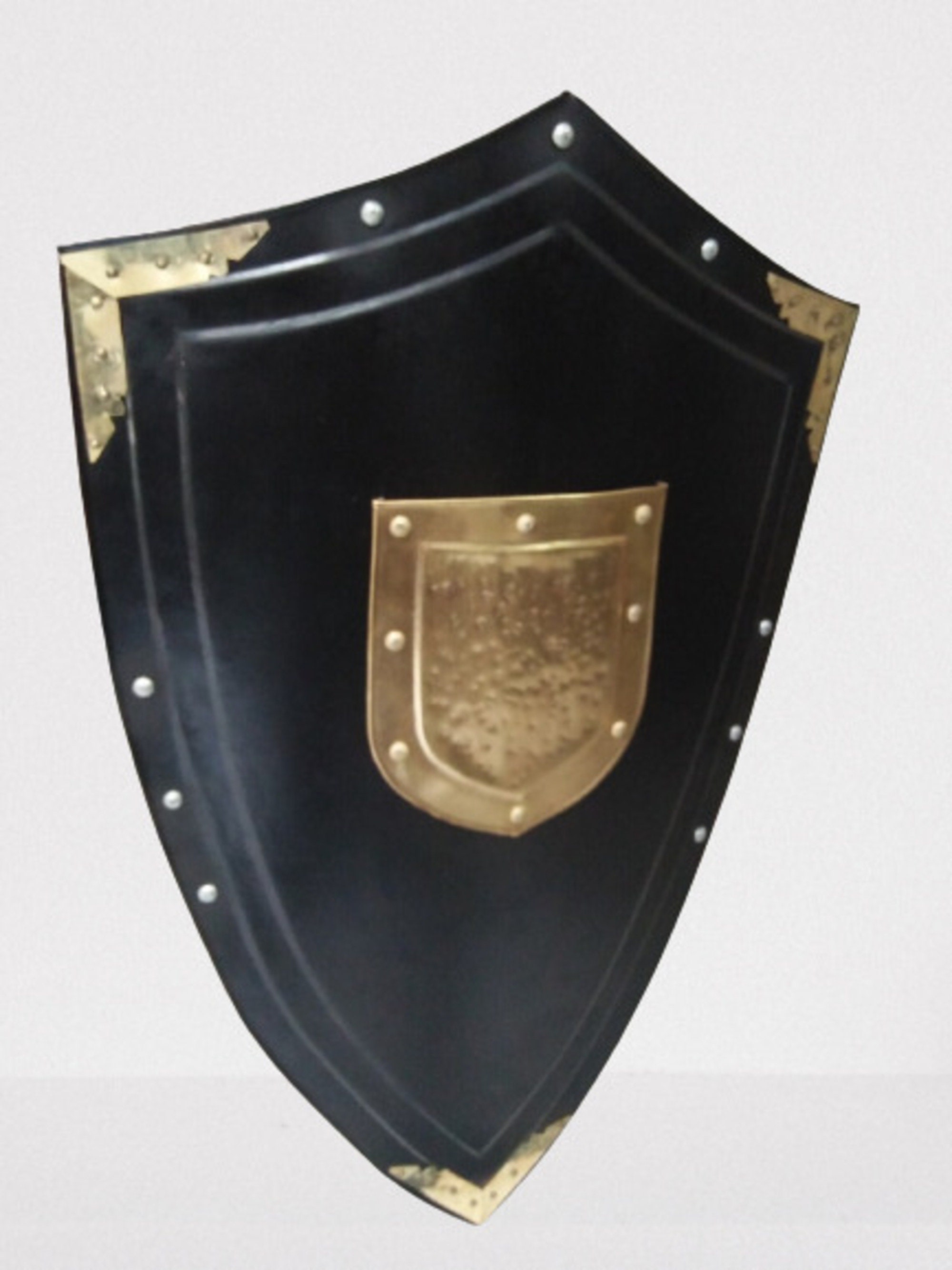 Medieval Knight Armor Shield, Templar Shield Medieval Knight Blackened ...