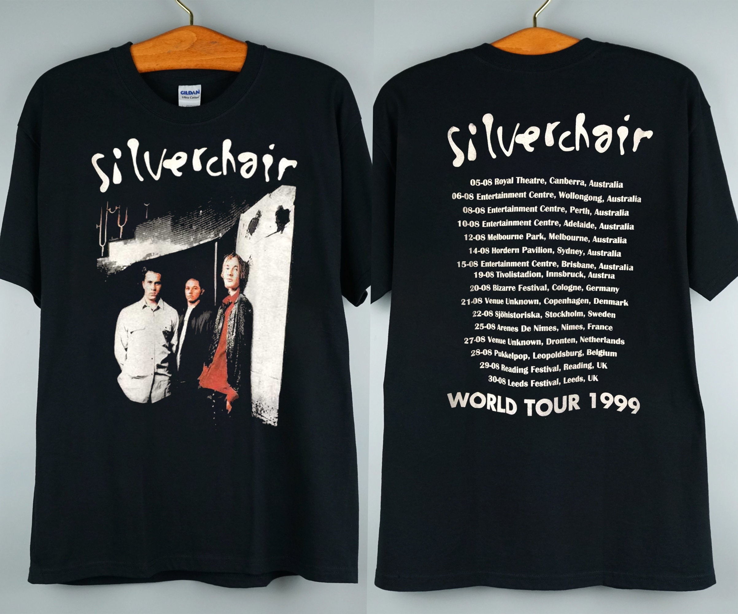 Silverchair World Tour 1999 Black T-Shirt sold by Camila Marques | SKU ...