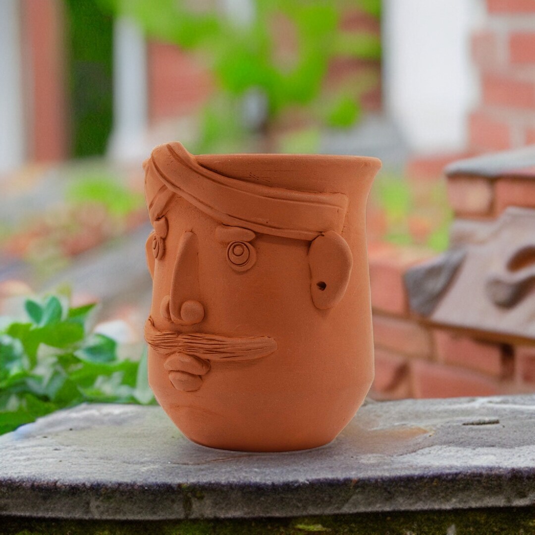 Cute Plant Pot-plant Pot-sitting Planter-cute Planter-planter Character ...