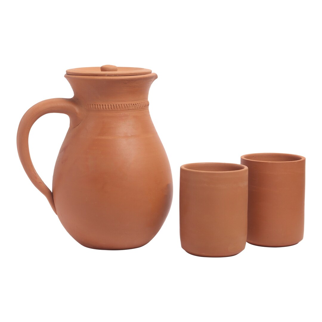 Handmade Terracotta Pitcher Terracotta Pitcher Water Jug - Etsy
