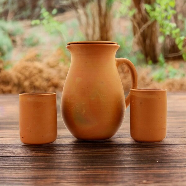 Clay Pitcher - Etsy