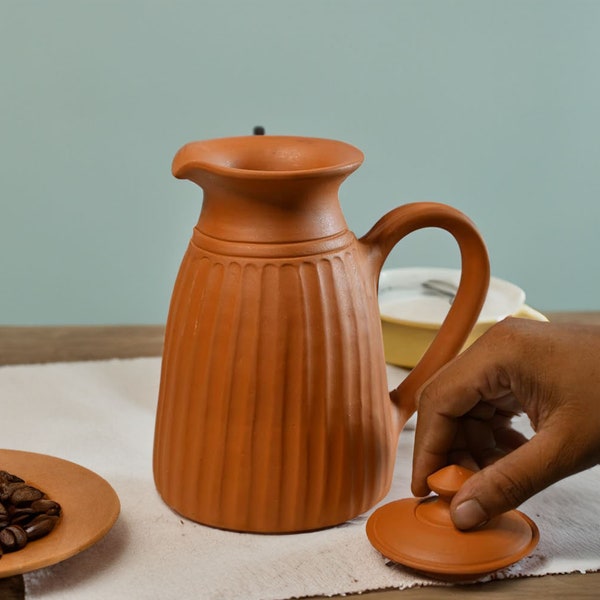 Clay Pitcher - Etsy