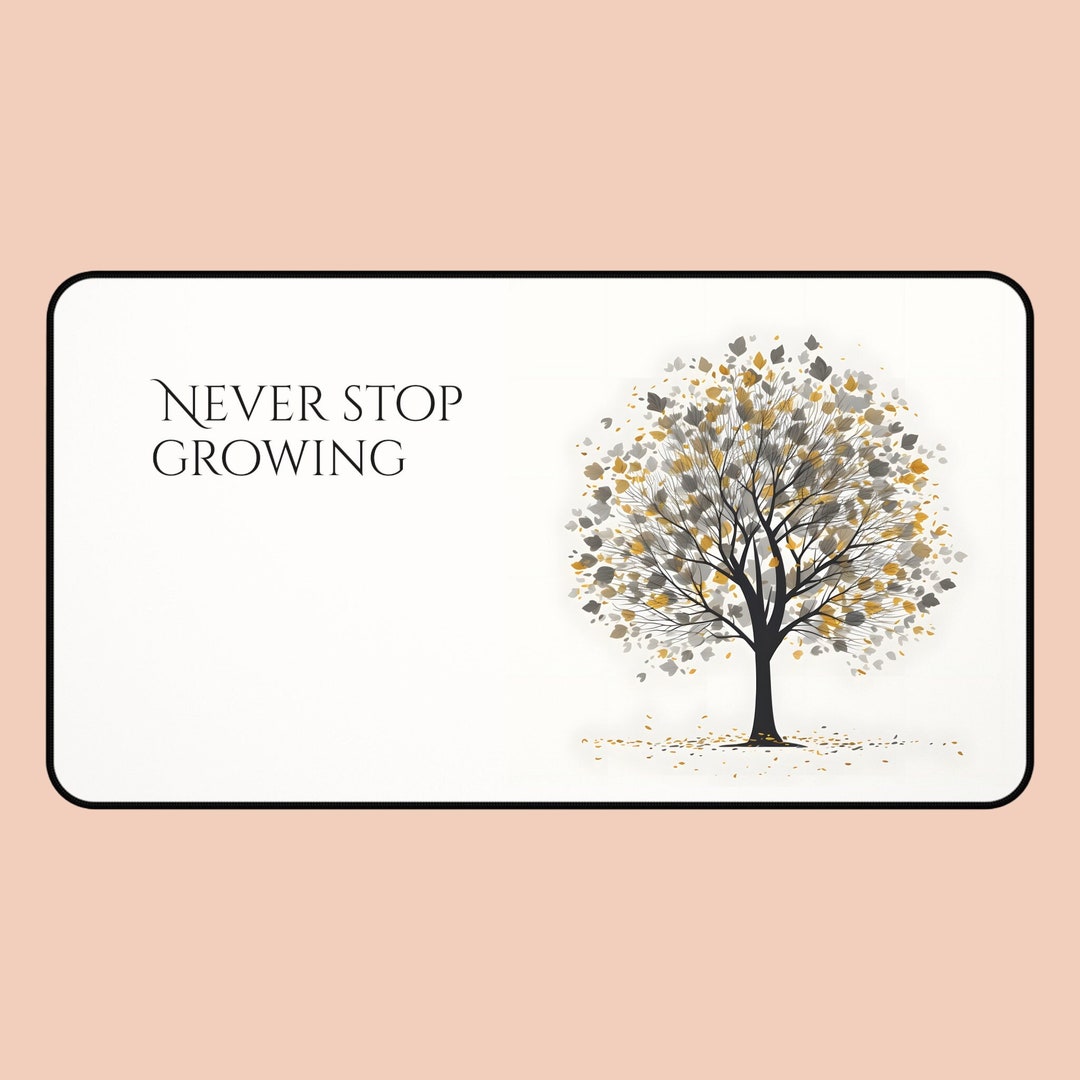 Inspirational Mouse Pad Unique Mouse Pad Thin, Non Slip, Neutral ...