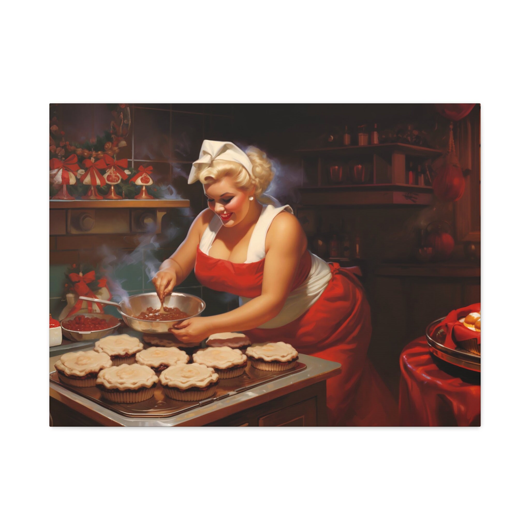 Curvy Pin up Art Prints on Poster or Canvas Dining and Kitchen ...