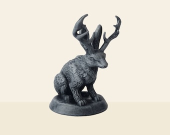 Jackalope lebrilope Miniature for Unmatched - Etsy