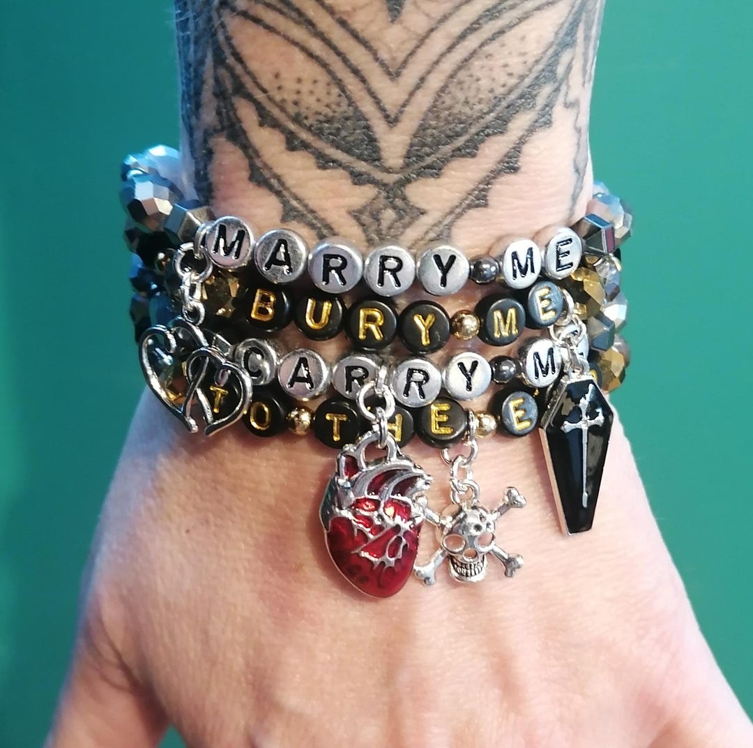My Chemical Romance TO THE END Quartet Bracelet - Etsy
