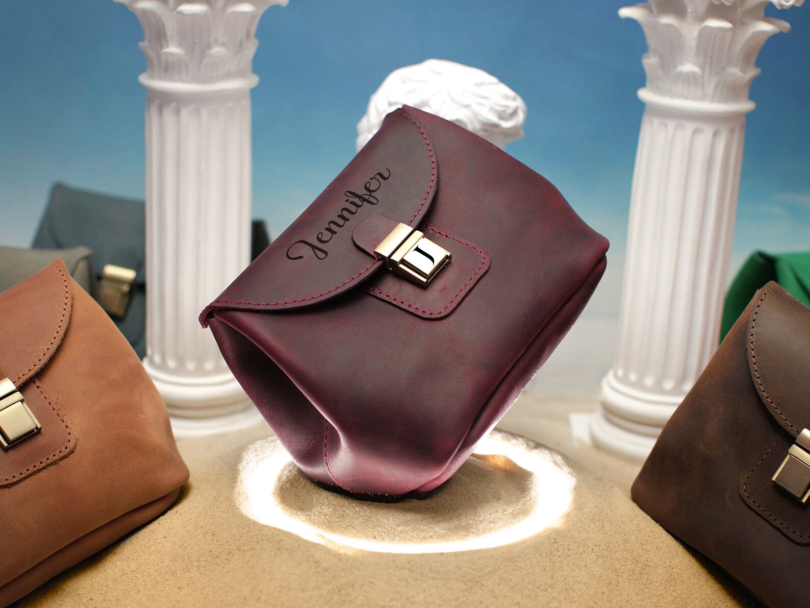 Personalized Dopp Kit for Women Custom Cosmetic Bag - Etsy