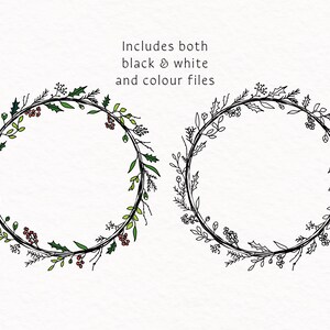 Rustic Christmas Wreath | Wreath SVG | Festive Svg | Holiday Wreath ...