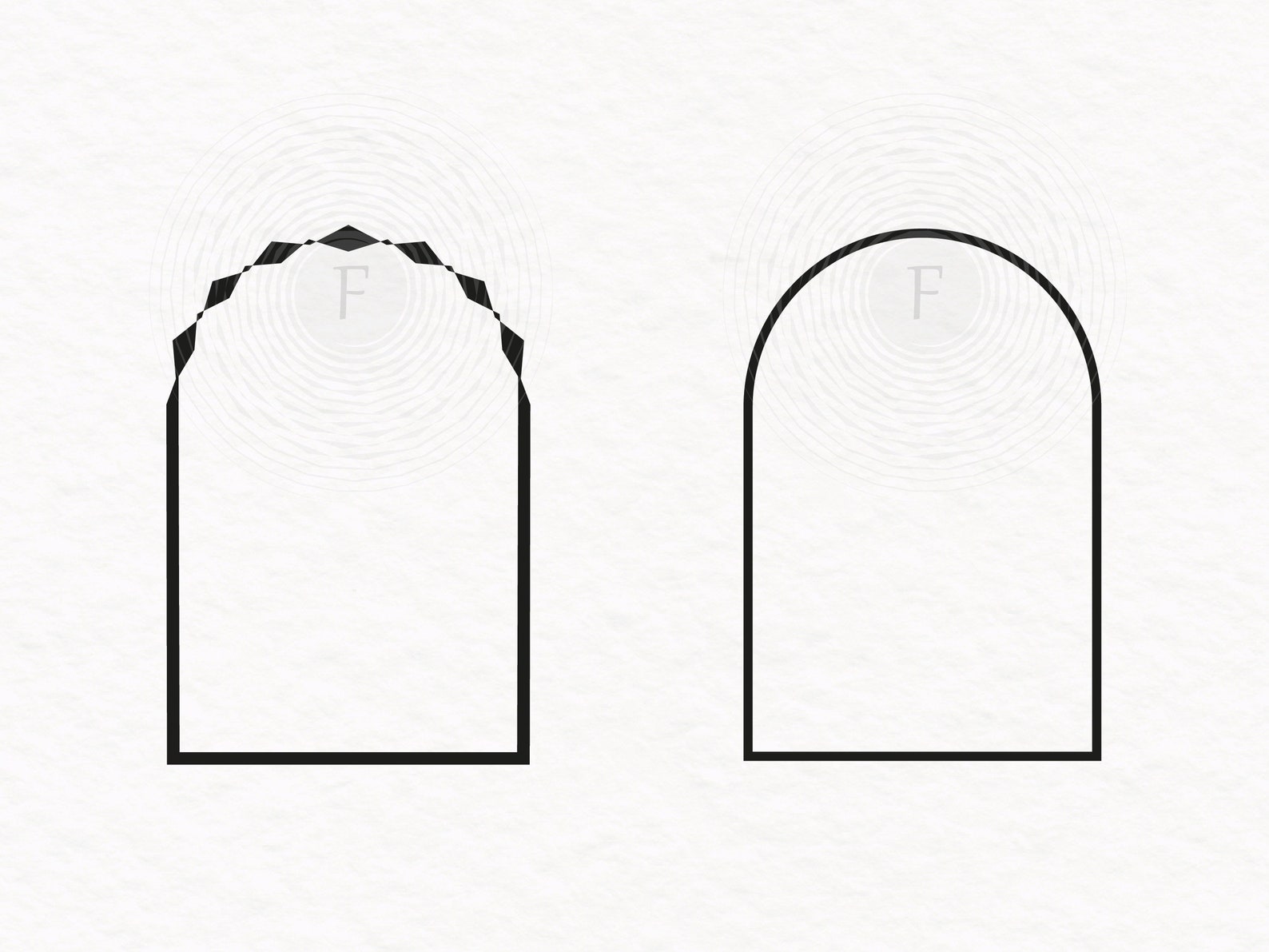 Arch SVG, Arch Svg Bundle, Arch Wedding Invitation Template, Arch Shape ...