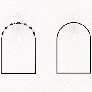 Arch SVG, Arch Svg Bundle, Arch Wedding Invitation Template, Arch Shape ...