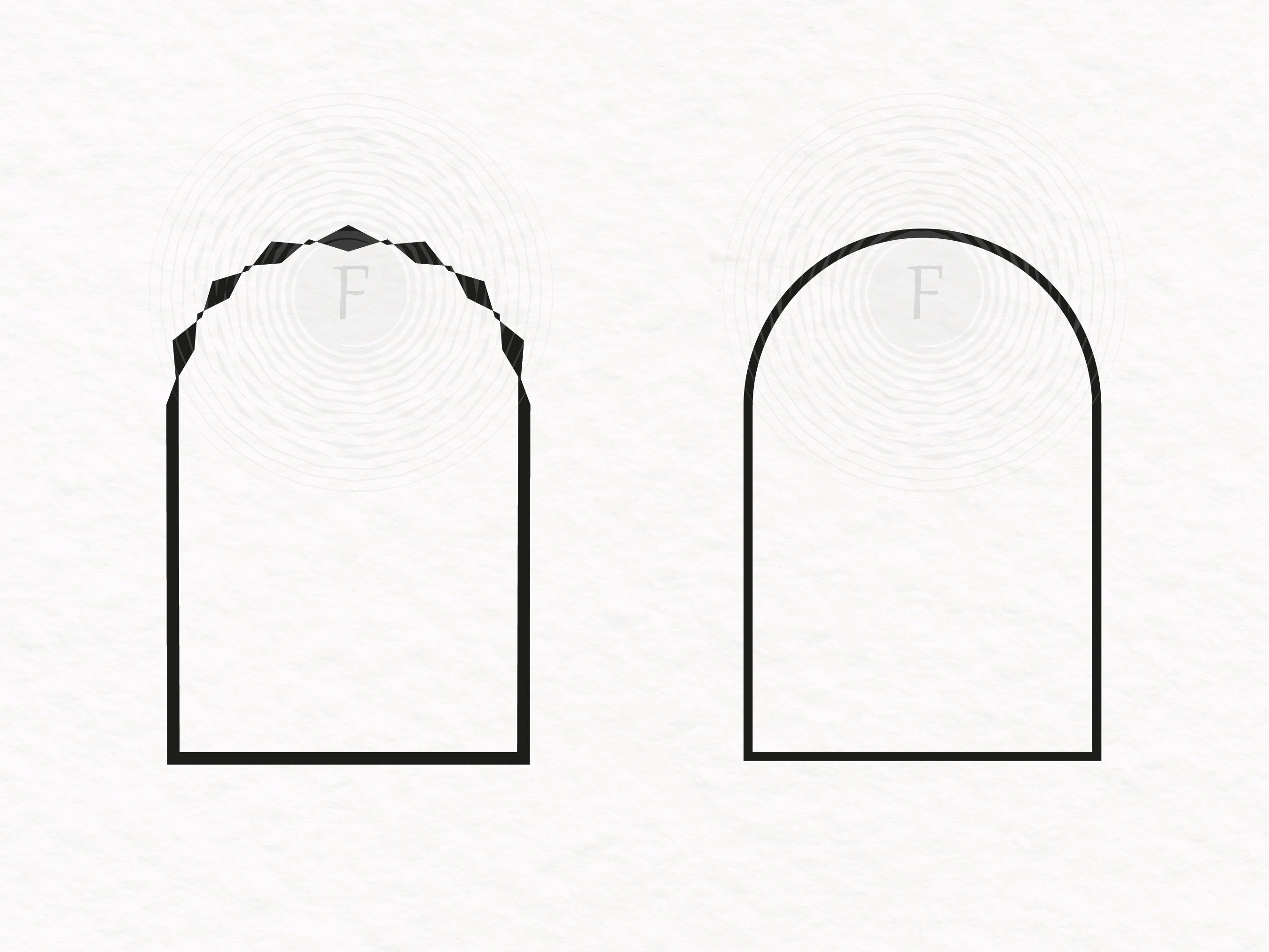 Arch SVG, Arch Svg Bundle, Arch Wedding Invitation Template, Arch Shape ...