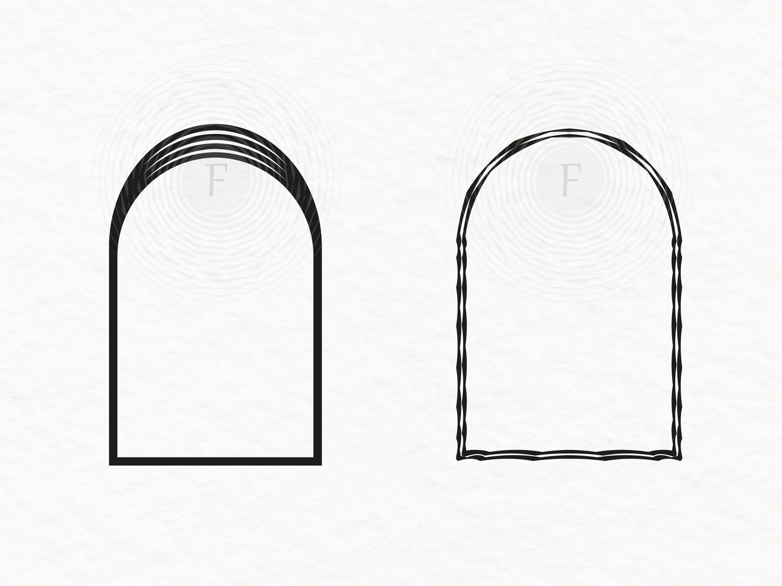 Arch SVG, Arch Svg Bundle, Arch Wedding Invitation Template, Arch Shape ...