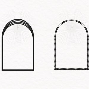 Arch SVG, Arch Svg Bundle, Arch Wedding Invitation Template, Arch Shape ...
