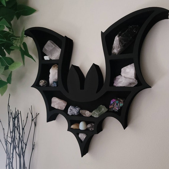 Personalized Lettering Bat Crystal Stand Crystal Display - Etsy