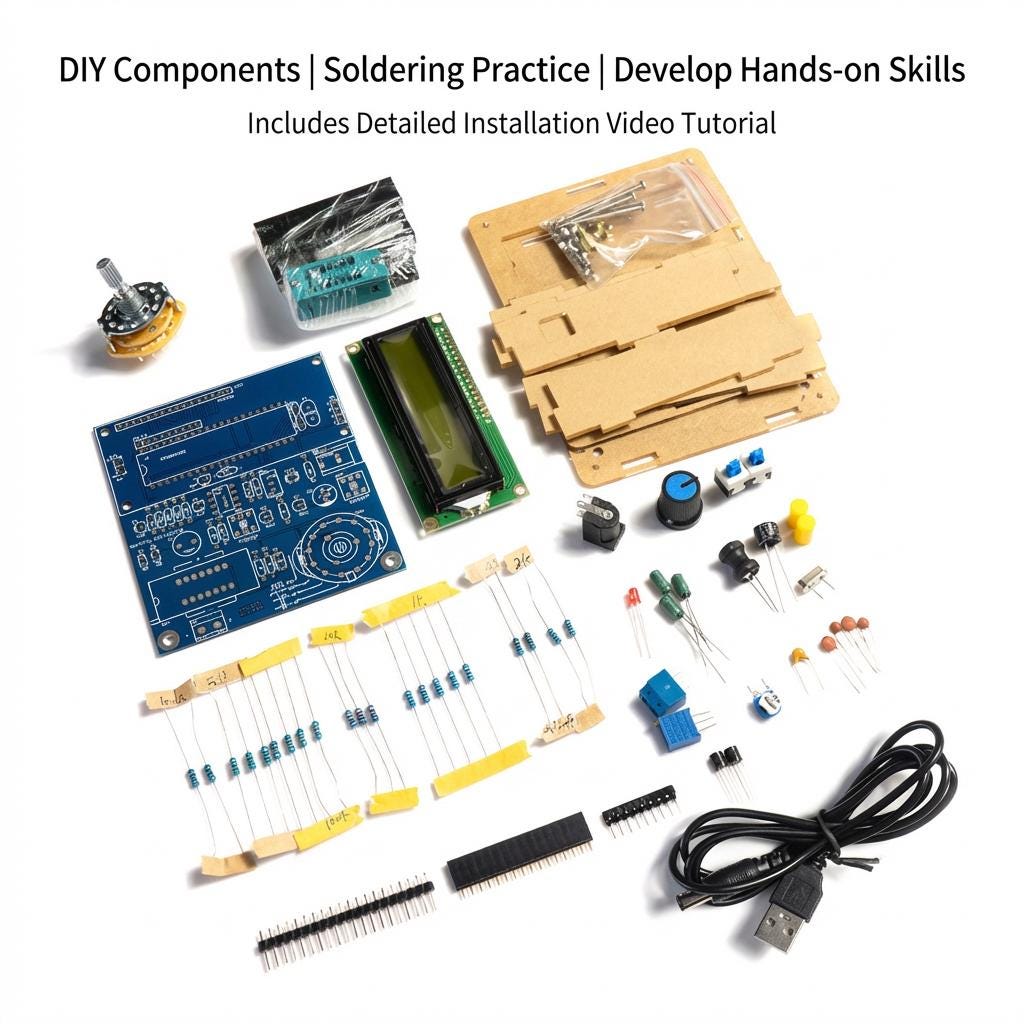 Characters DIY LC Frequency Inductance Capacitance Meter Kit ...