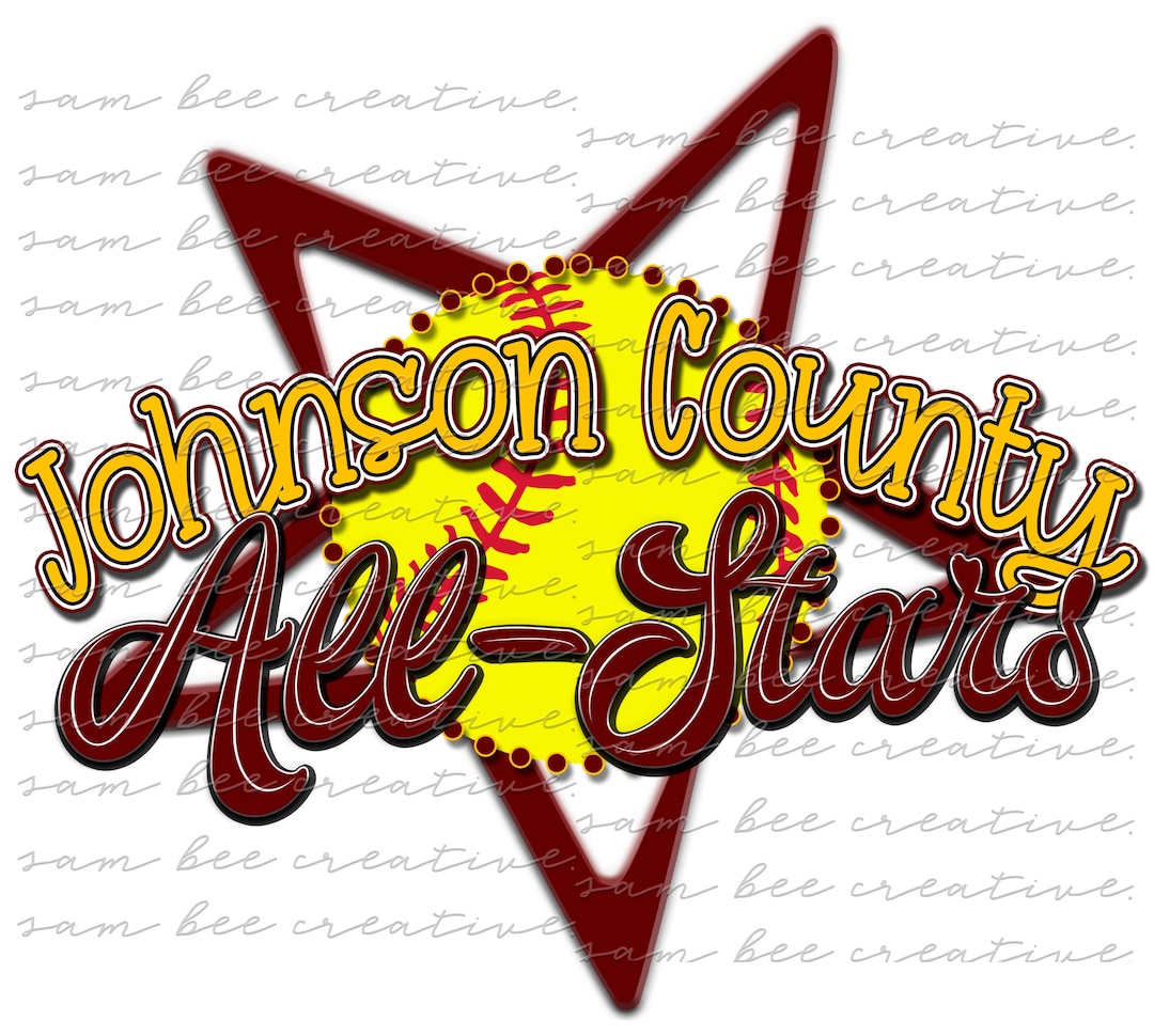 Johnson County All Stars Softball Digital Design / Game Day Design ...