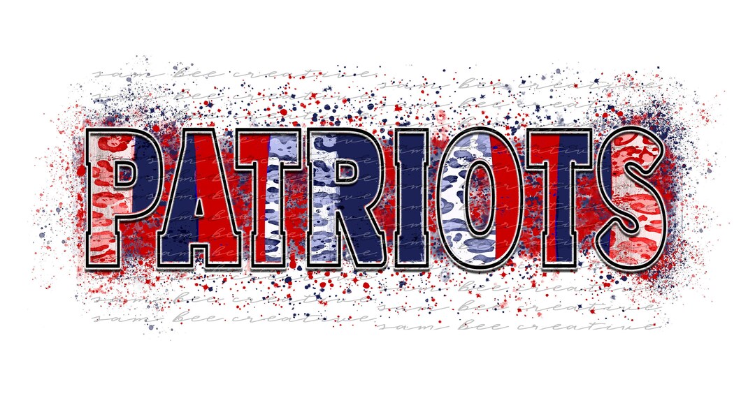 Patriots Digital Design / Patriot Cheetah Leopard Red White and Blue ...
