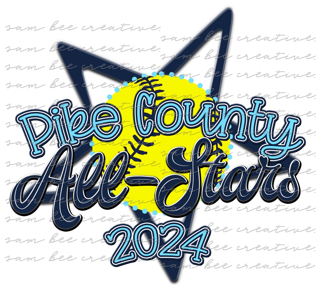 Pike County All-stars Softball Digital Design / 2024 Game Day ...